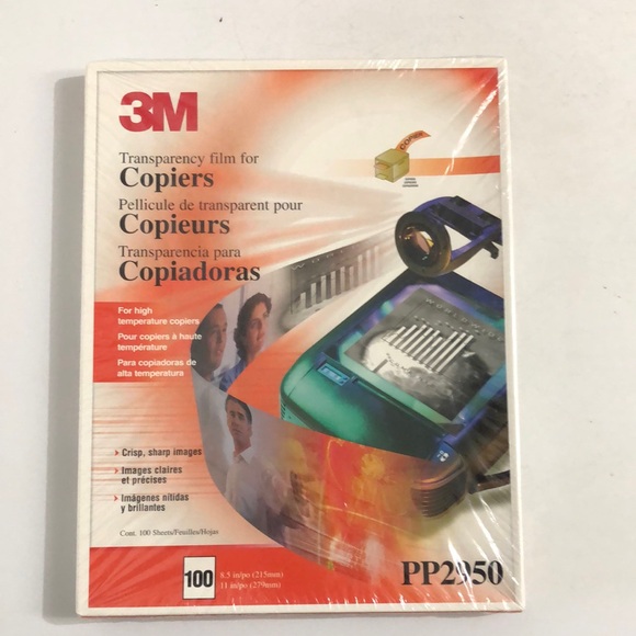 3M | Office | 3m Transparency Film Copiers 0 Sheets | Poshmark